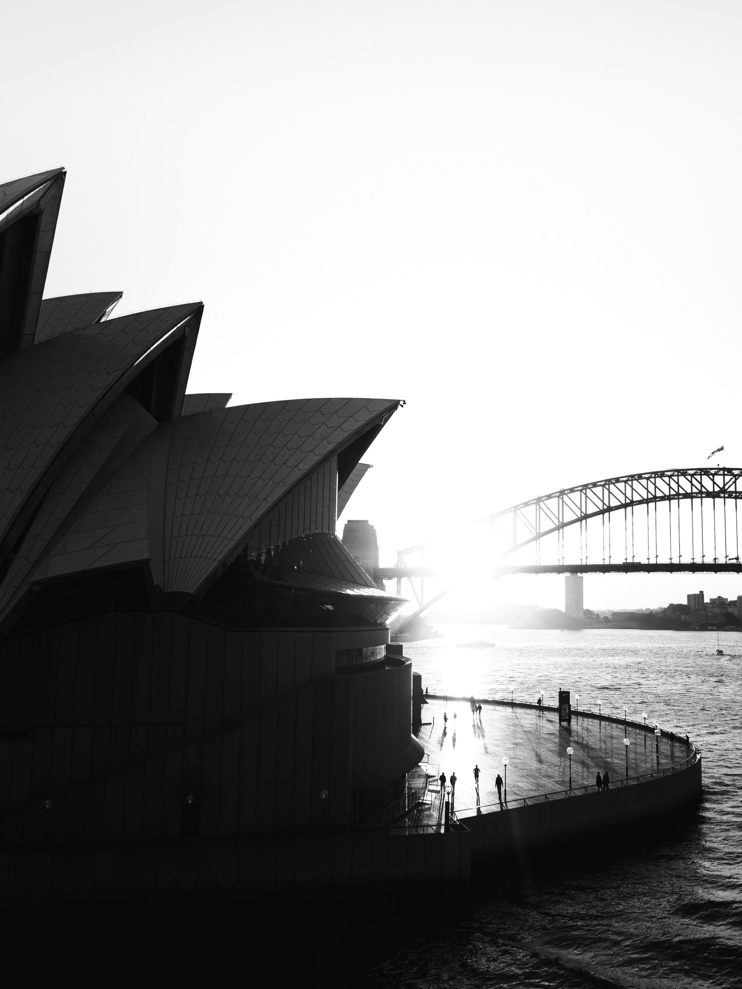 BW0019 - Sydney Opera House Wall Art | Shop Coastal Photography Prints ...