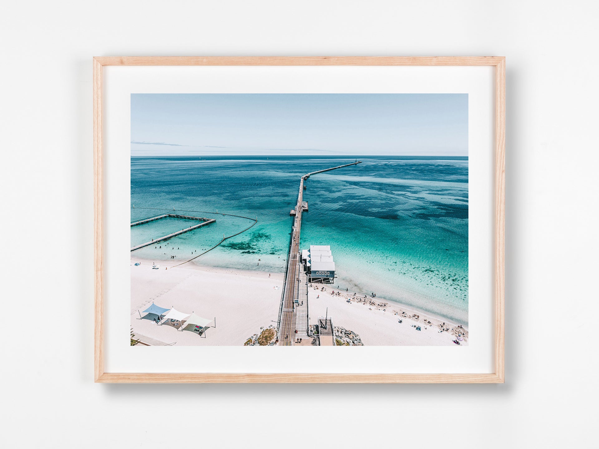 SW2208 - Busselton Jetty Wall Art | Shop Coastal Photography Prints ...
