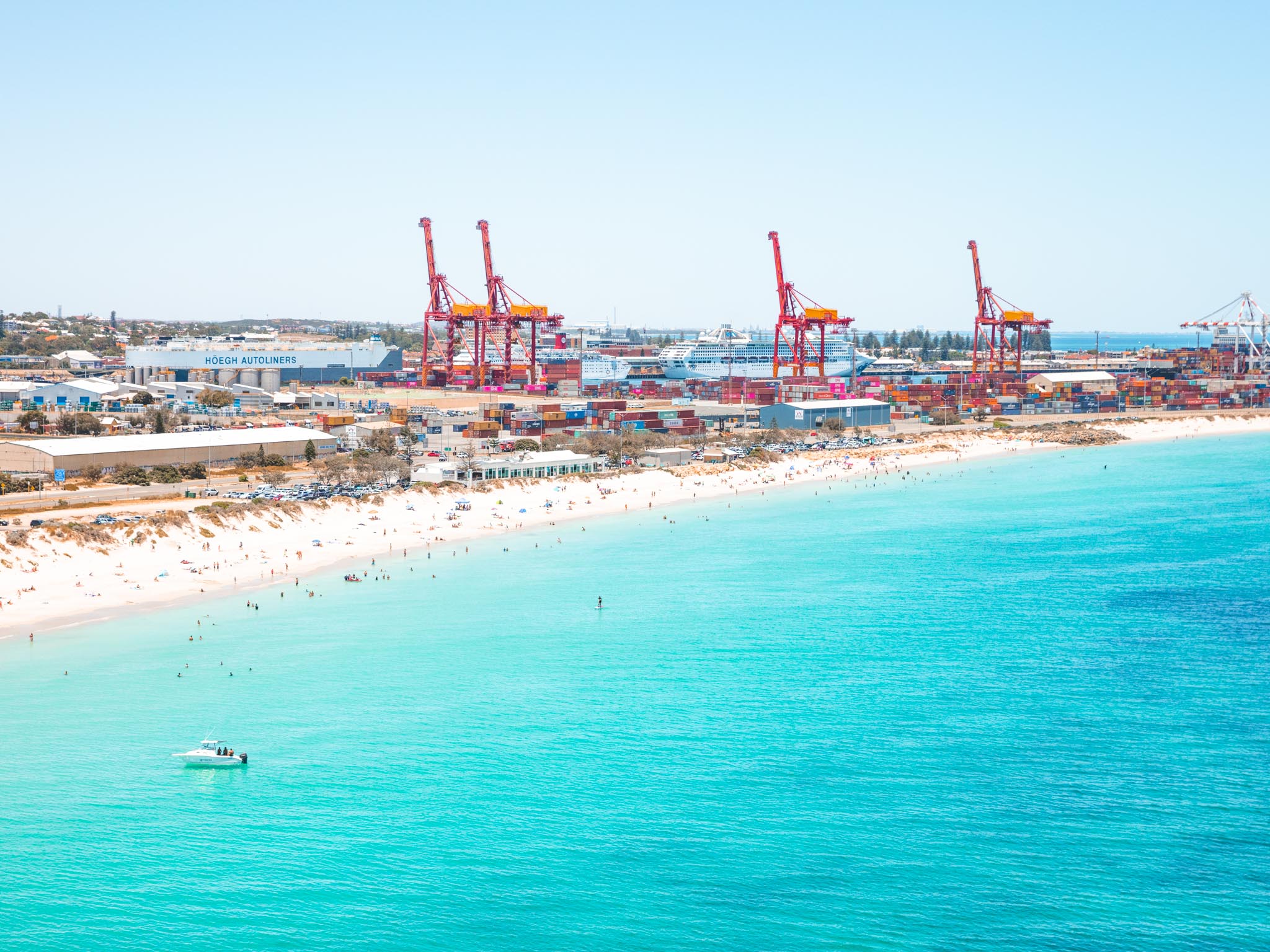 SW1390 - Port Beach Fremantle Wall Art | Shop Coastal Prints – Salty Wings