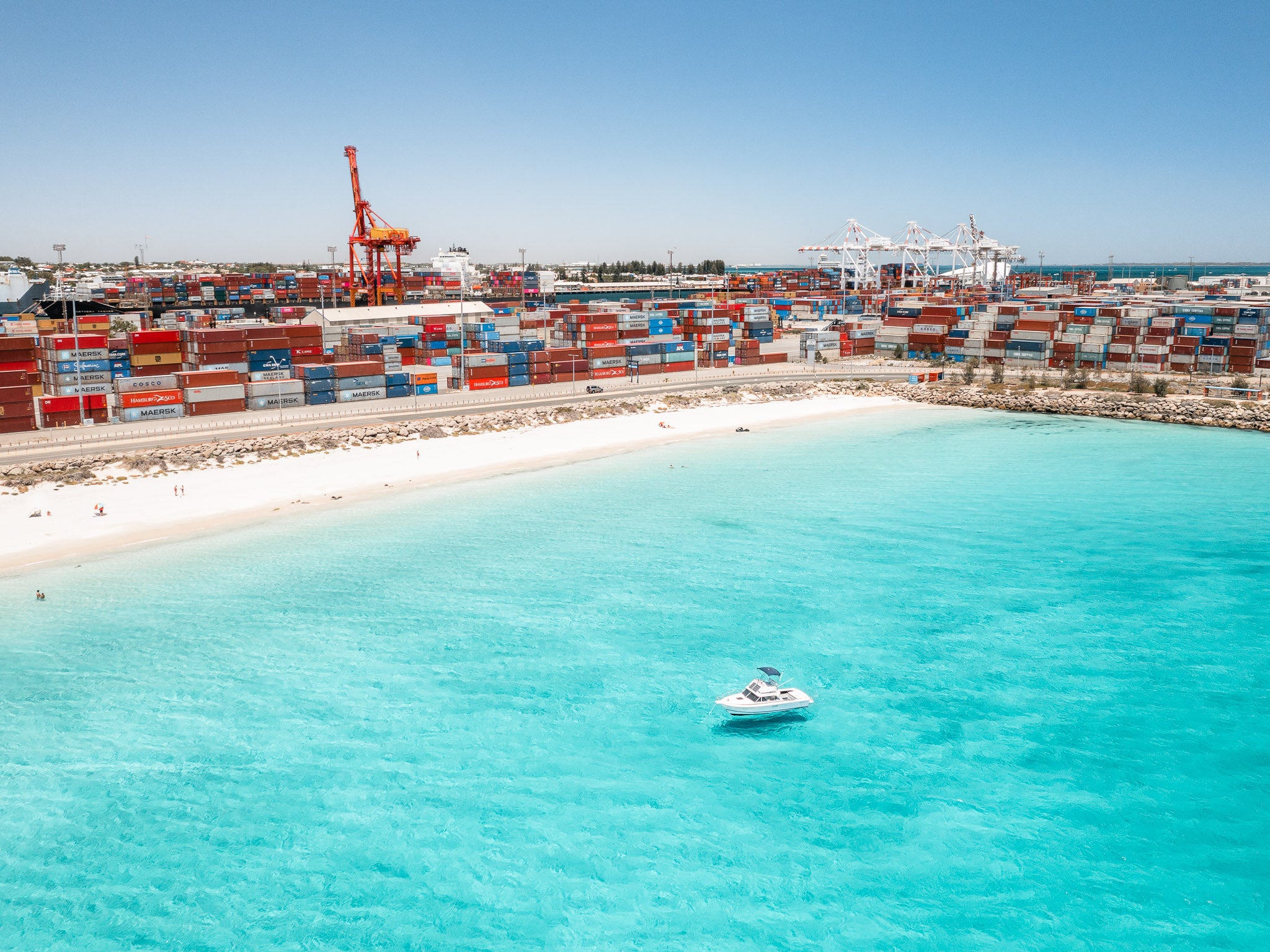 SW1878 - Port Beach Fremantle Art | Shop Coastal Photography Prints ...